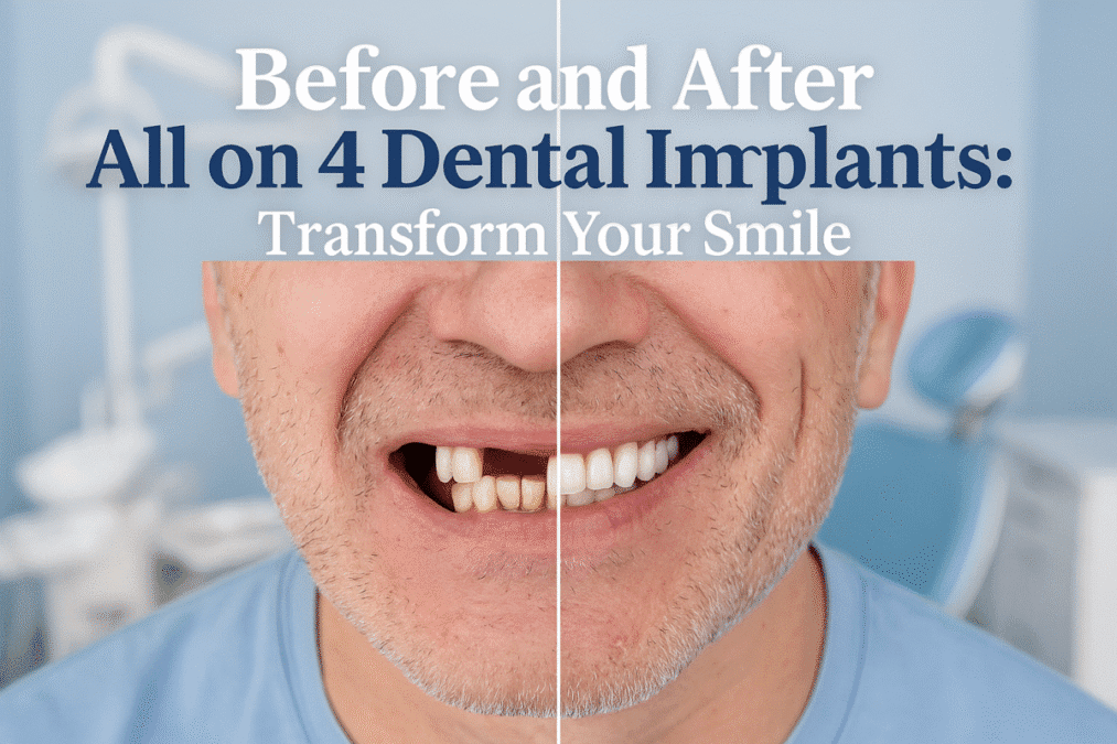Before & After All-on-4 Dental Implants Dallas | Real Photos