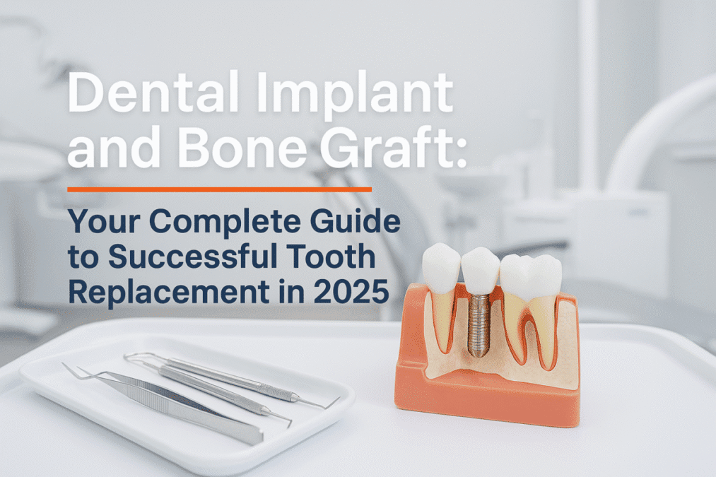 Dental Implant and Bone Graft Guide 2025 | Complete Process