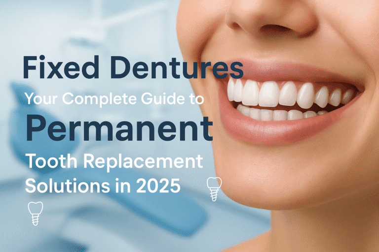 Fixed Dentures Guide 2025: Permanent Tooth Replacement Solutions
