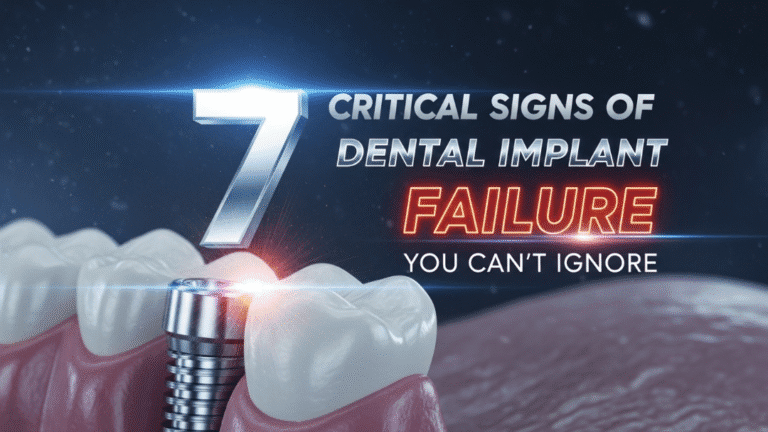 Signs of Dental Implant Failure: 7 Warning Signs to Watch
