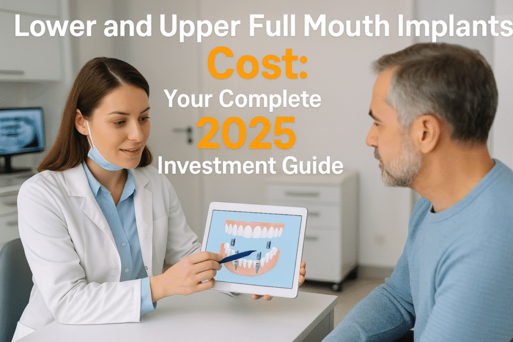 Lower and Upper Full Mouth Implants Cost Guide 2025 | Dallas TX