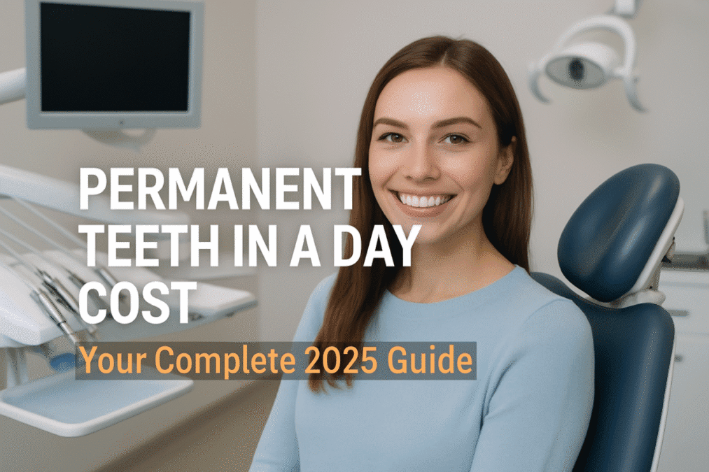 Permanent Teeth in a Day Cost Guide 2025 | Dallas Dental Implants