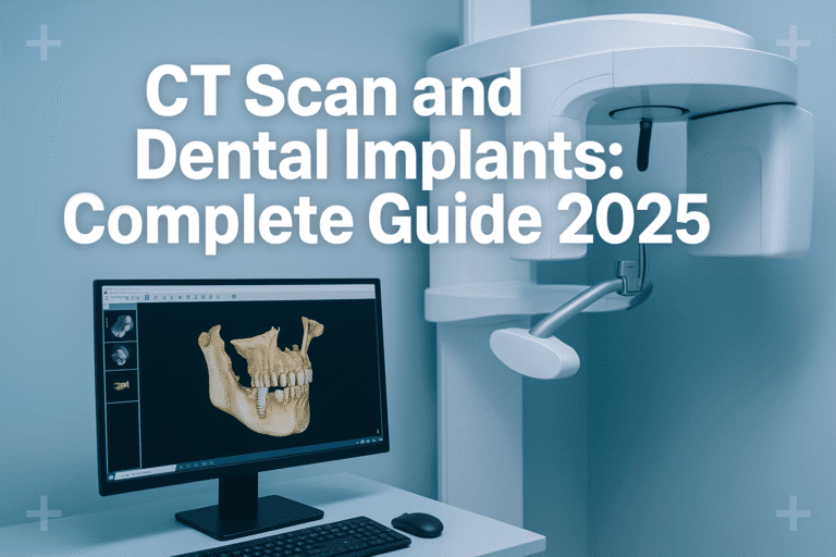 CT Scan and Dental Implants: Complete 2025 Guide to 3D Imaging