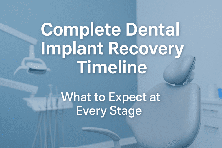 Complete Dental Implant Recovery Timeline