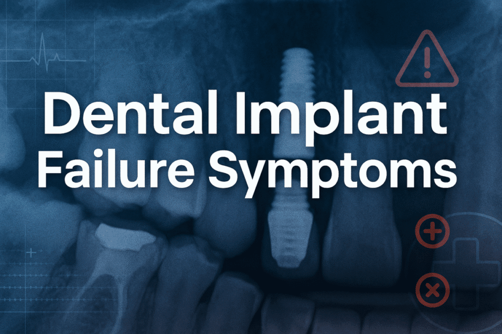 Dental Implant Failure Symptoms: Early Warning Signs Guide 2025