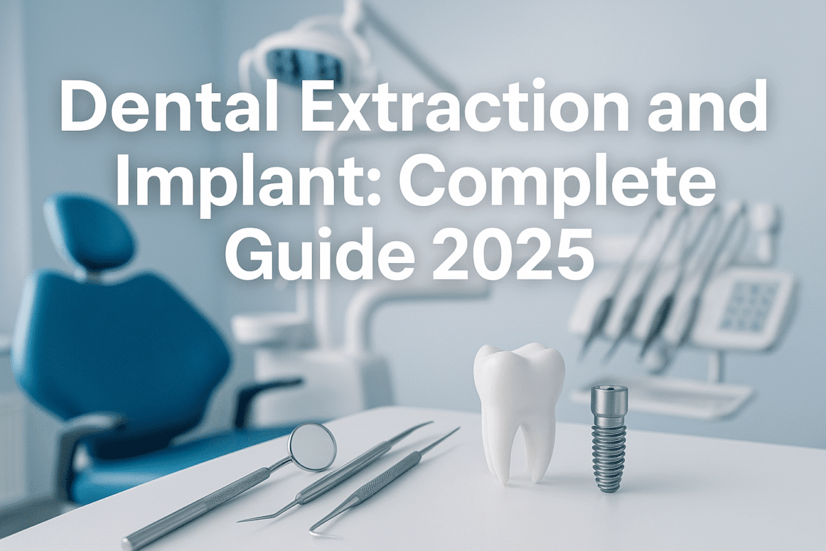 Dental Extraction and Implant Guide 2025 | Complete Process