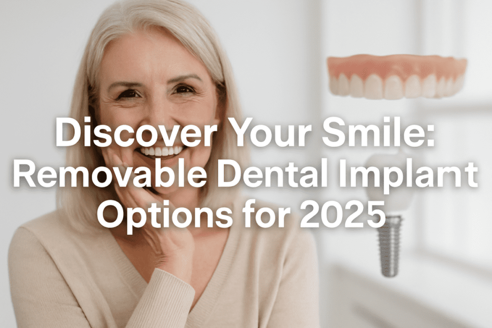 Removable Dental Implant Options for a Stable Smile | 2025 Guide