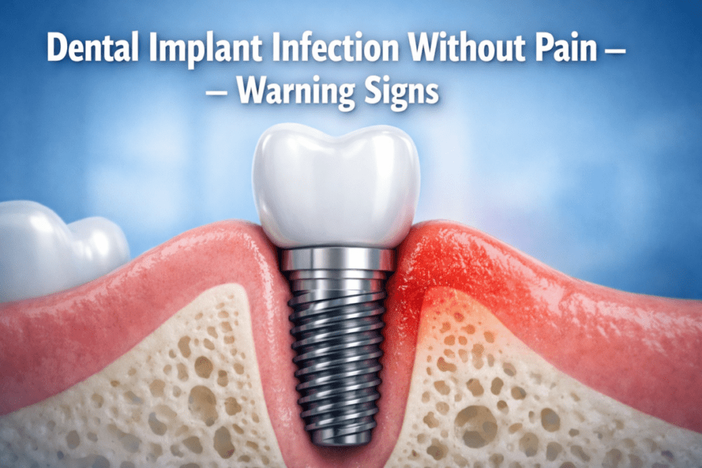 Dental Implant Infection Without Pain – Warning Signs (2026