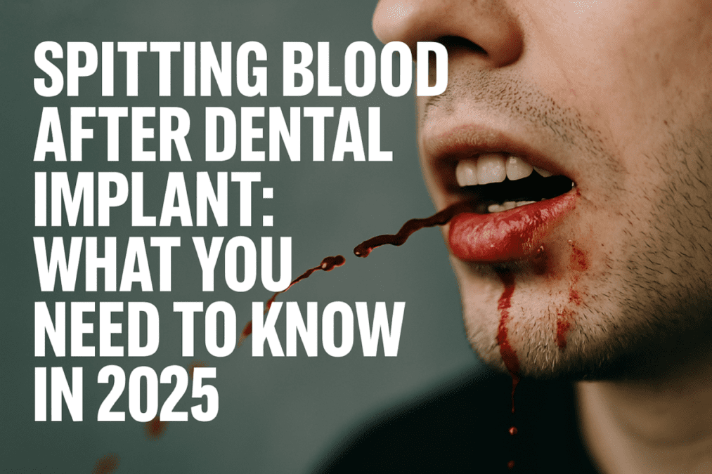 Spitting Blood After Dental Implant: 2025 Recovery Guide