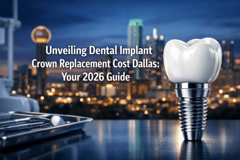 Dental Implant Crown Replacement Cost Dallas 2026 Guide