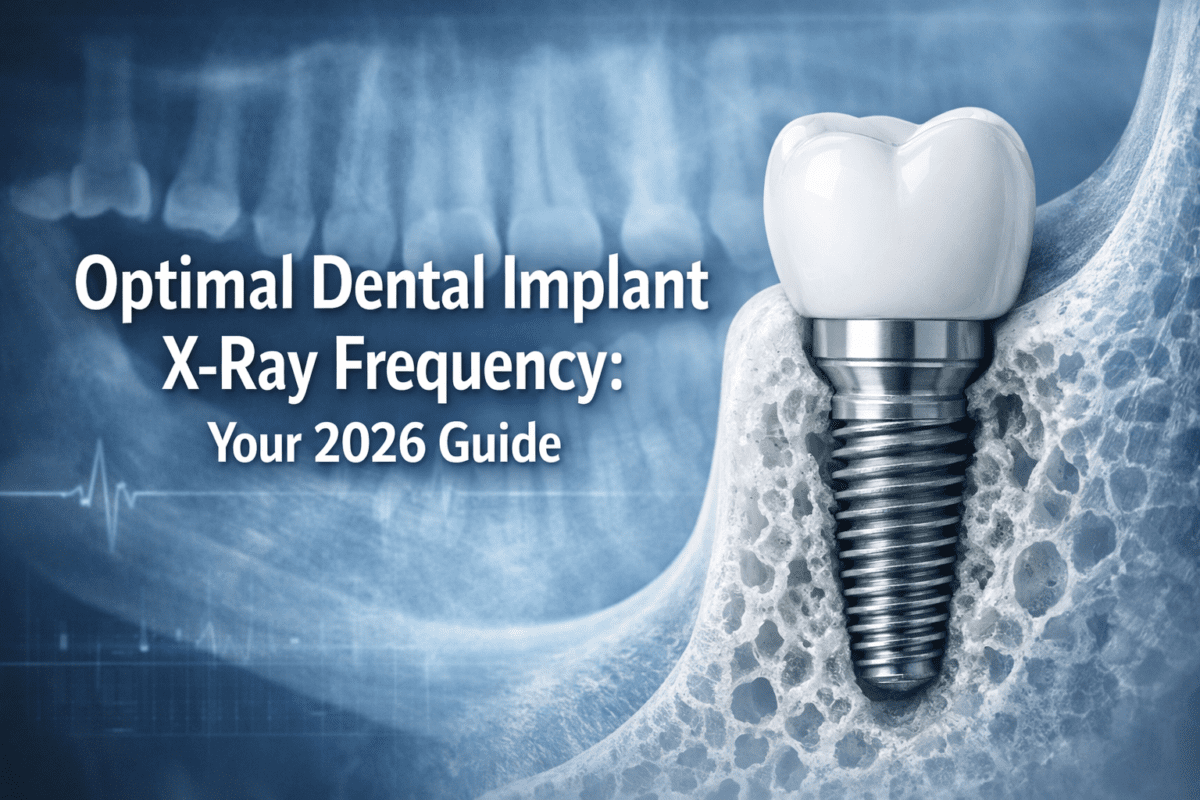 Optimal Dental Implant X-Ray Frequency: Your 2026 Guide