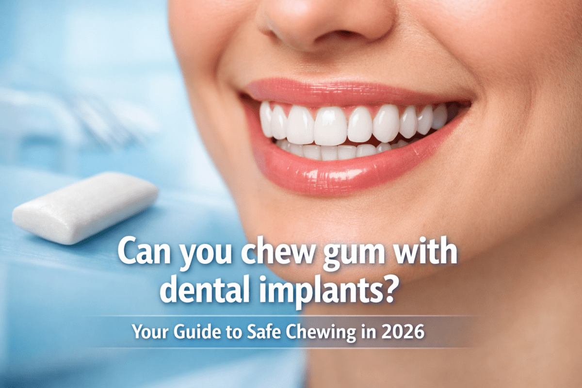Can You Chew Gum with Dental Implants? 2026 Guide & Safe Chew