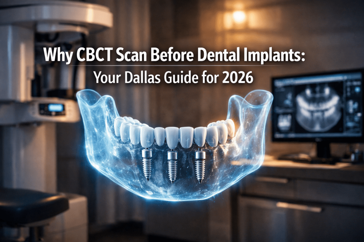 Why CBCT Scan Before Implants? Your Dallas 2026 Guide