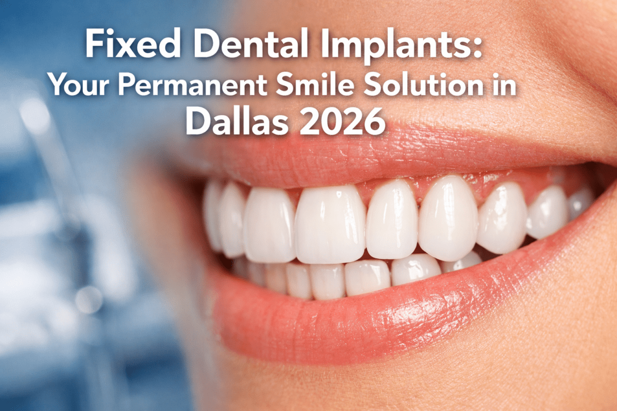 Fixed Dental Implants Dallas 2026: Permanent Tooth Solutions