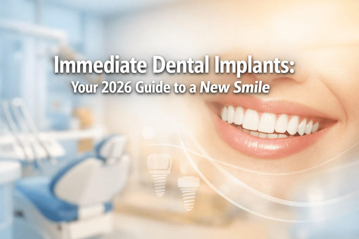 Immediate Dental Implants: Your 2026 Guide to a New Smile in