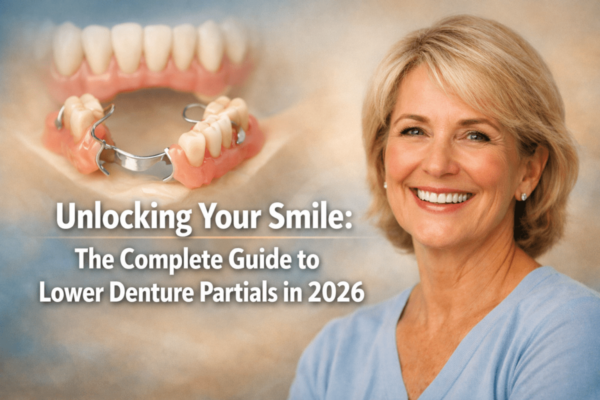 Lower Denture Partial Guide 2026: Types, Care & Benefits